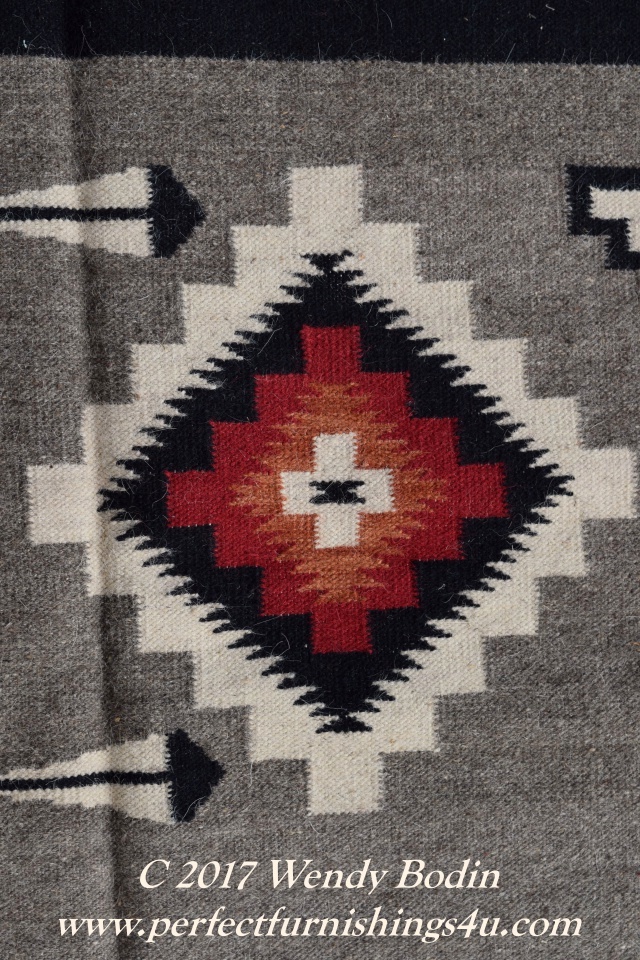 Four Corners Design Hand Woven Wool Rugs Natural Field Closeup