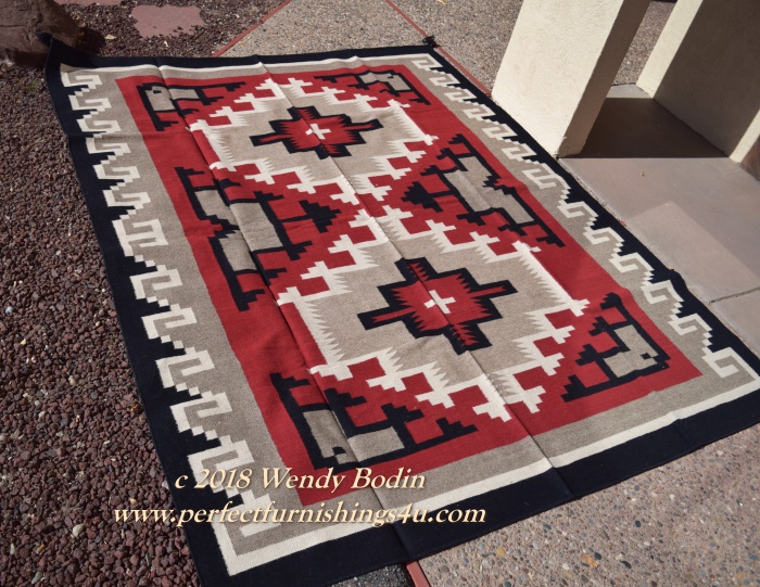 Red_Two_Grey_Hills_Double_Diamond_Pattern_rug_8x10